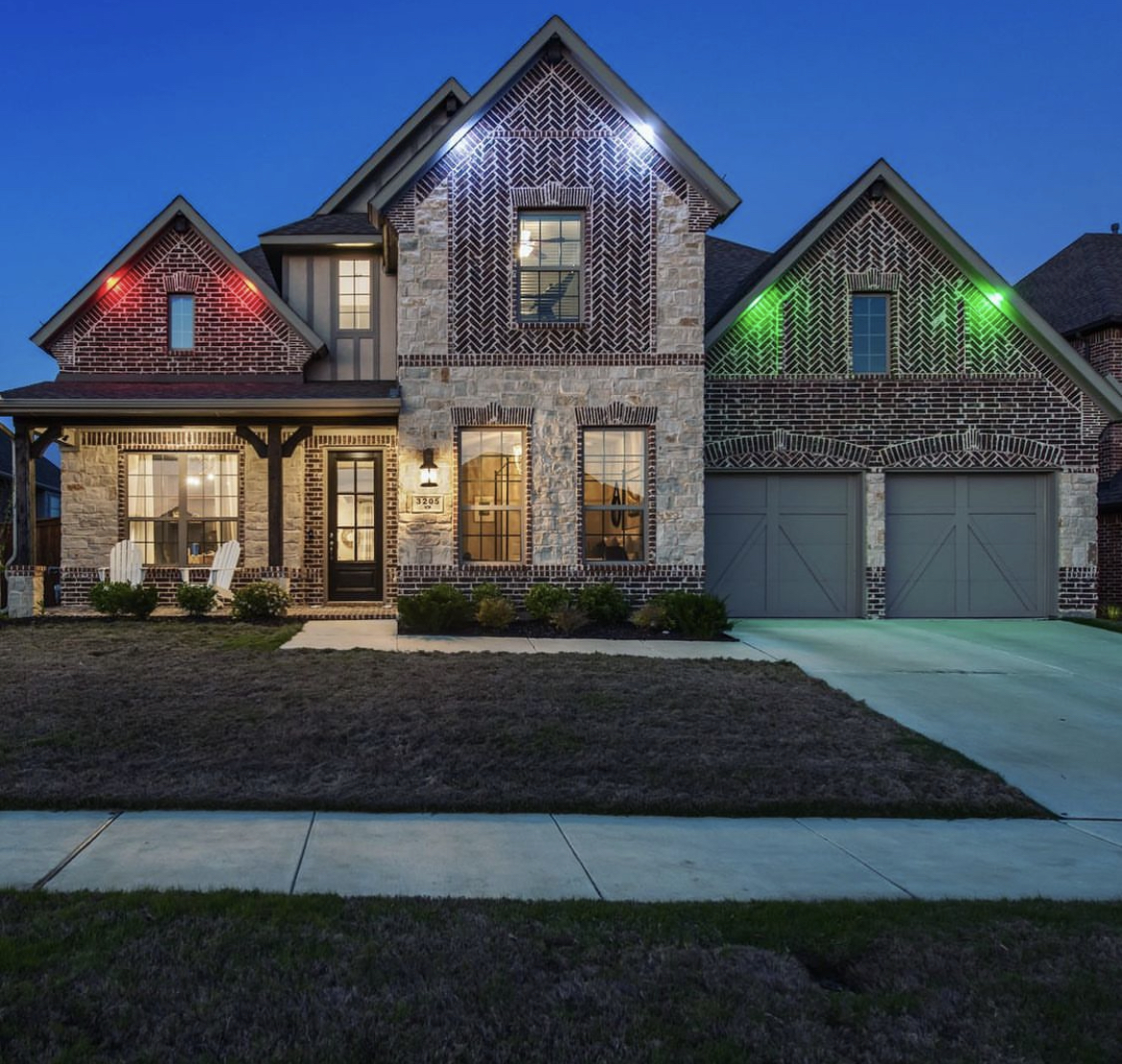 Permanent Holiday Lighting | Exterior Residential Lighting | Exterior Commercial Lighting ...